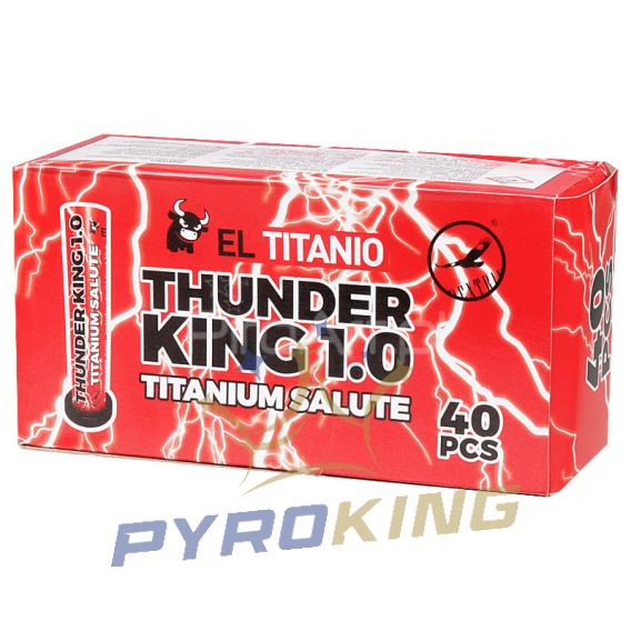 TK21 EL TITANIO Thunder King 1.0 Single Shot. - Dextrin - Pyroking.pl